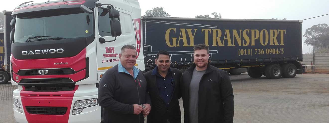 Daewoo Trucks meet Gay Transport values - Tata International Africa