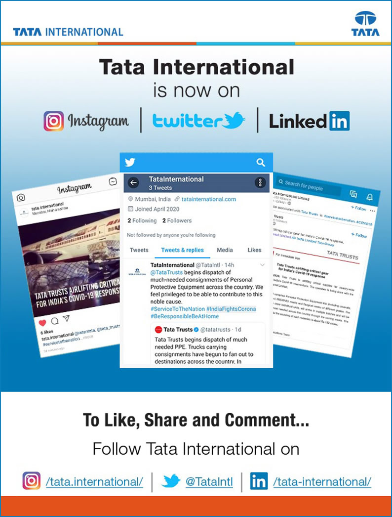 Tata International - Is now Live - Tata International Africa